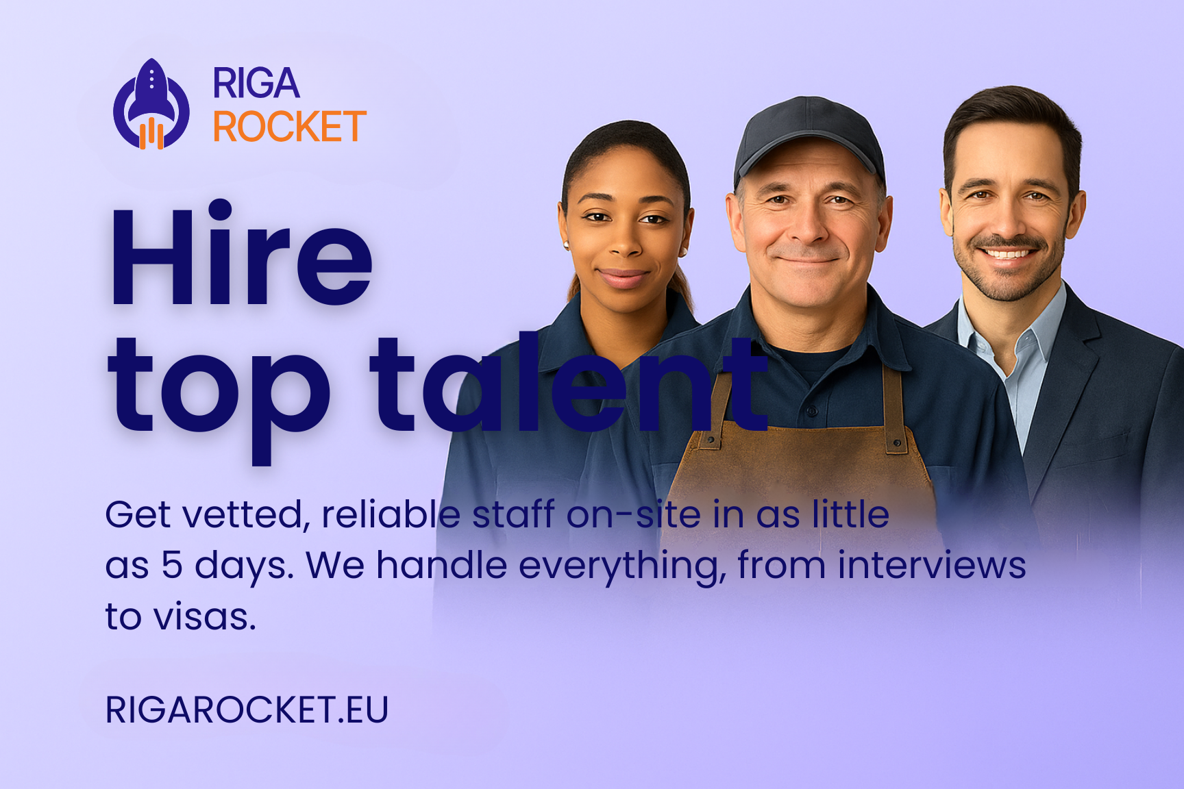 Riga Rocket - Staffing Agency